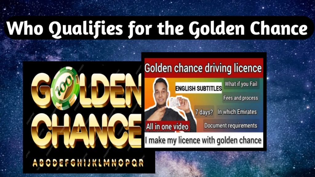 Golden Chance Driving License In UAE - UAE Info 24