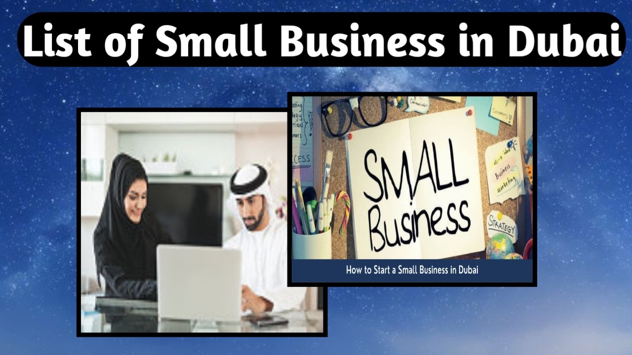 List of Small Businesses in Dubai - UAE Info 24
